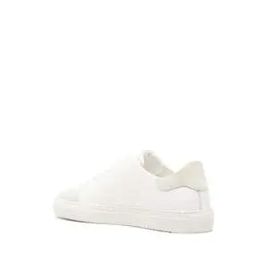 Axel Arigato Beige Calf Leather Embroidered Bee Bird Sneakers
