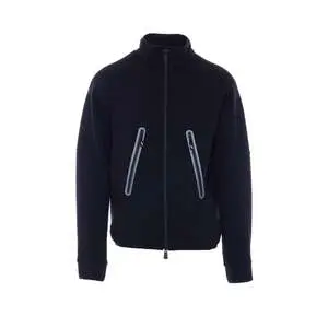 Moncler Long-sleeve Zip-up Cardigan With Logo