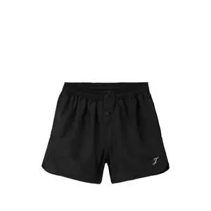 Jacquemus Embroidered Logo Swim Shorts - Black