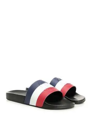 Moncler Basile Slides - Black