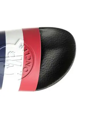Moncler Basile Slides - Black