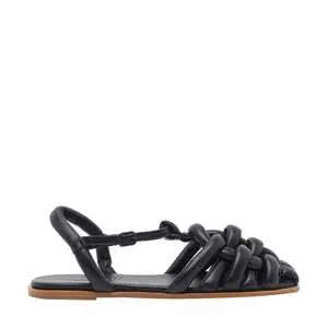Hereu Cabersa Leather Sandals - Black
