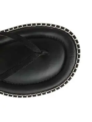 Dries Van Noten Leather Flip-flops