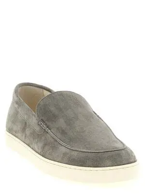 Brunello Cucinelli Suede Loafer Sneakers