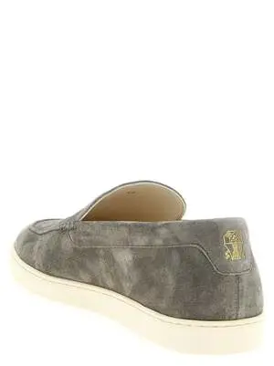 Brunello Cucinelli Suede Loafer Sneakers