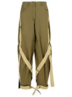 Attico Cotton Blend Pants