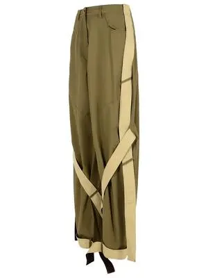 Attico Cotton Blend Pants