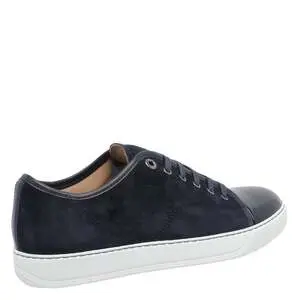 LANVIN Dbb1 Suede Leather Sneakers - Blue