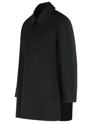 JIL SANDER Wool Blouse - Black