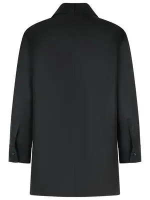 JIL SANDER Wool Blouse - Black