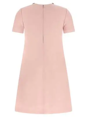 Valentino Garavani Crêpe Couture Mini Dress With Jewel Bows