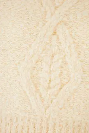 Isabel Marant Étoile Cable Knit Cropped Sweater - Multicolor