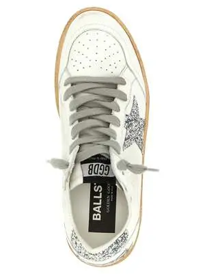 GOLDEN GOOSE Ball Star Sneakers - Silver