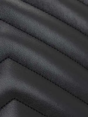 Saint Laurent Large Loulou Matelassé Lambskin Shoulder Bag - Black