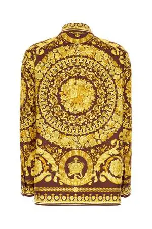 Versace Long Sleeve Printed Shirt - Multicolor