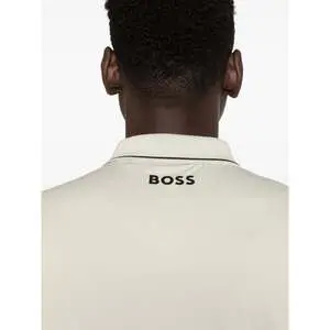 BOSS Neutrals Polo Shirts - Cream