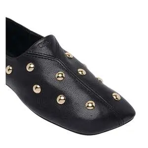 Chloé Rita Ballerina Flats Studded Leather
