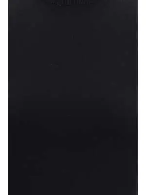 Max Mara Ottano Crewneck Short Sleeve T-shirt - Black