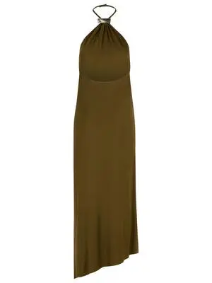 Attico Viscose Dress - Green