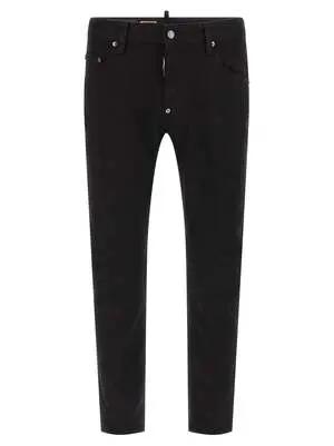 Dsquared2 Skater Jeans With Low Crotch - Black