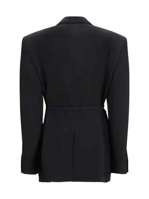 Balenciaga Barathea Wool Tailored Jacket