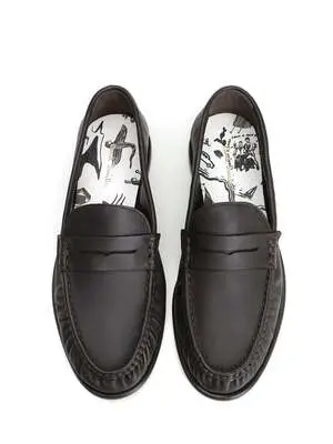 Paul Smith Faraon Leather Loafers - Brown