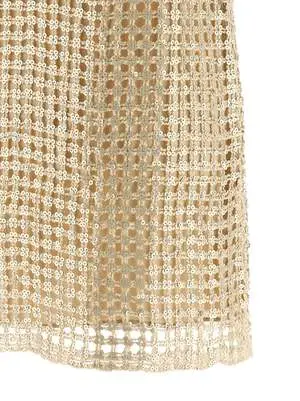 Brunello Cucinelli Knit Dress With Sequins