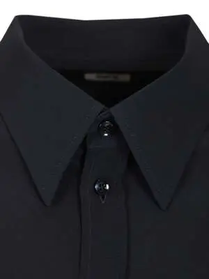 Dolce & Gabbana Formal Shirt In Silk Crepe De Chine - Blue