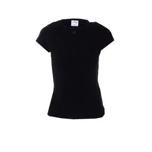 COURREGES Logo Baby Spongy T-shirt - Black