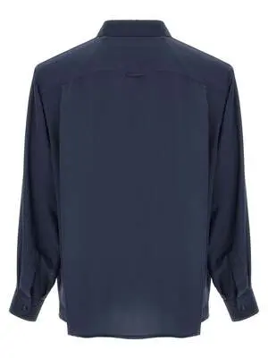 Saint Laurent Viscose And Silk Shirt