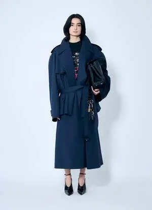Balenciaga Cotton Midi Skirt