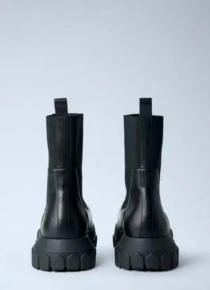 Rick Owens Beatle Bozo Tractor Boots