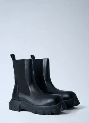 Rick Owens Beatle Bozo Tractor Boots - Black