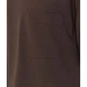 LEMAIRE Boxy Fit T-shirt - Brown