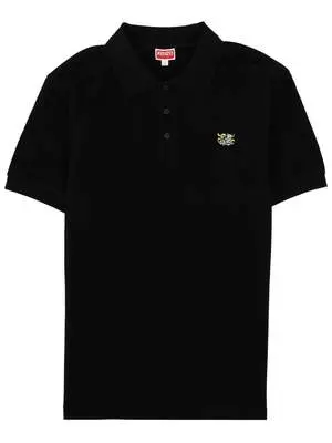Kenzo Polo With Logo - Black