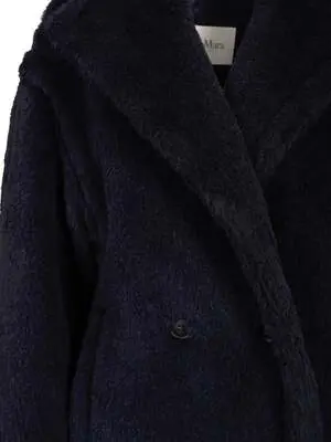 Max Mara Teddy Bear Icon Coat - Blue
