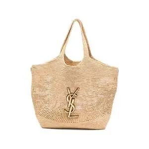 Saint Laurent Woven Shoulder Bag