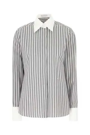 Stella McCartney Striped Shirt With Classic Collar