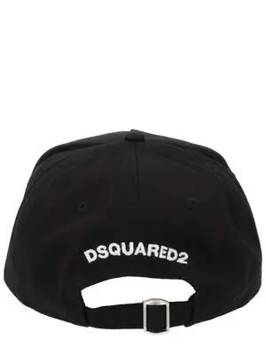 Dsquared2 Iconique Baseball Cap - Black