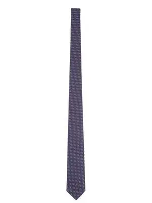 Tagliatore Silk Neck Tie - Blue