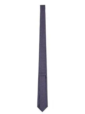 Tagliatore Silk Neck Tie - Blue