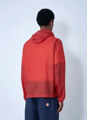 Moncler Hamlin Zip-up Hooded Jacket With Logo Patch