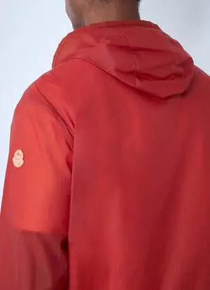 Moncler Hamlin Zip-up Hooded Jacket With Logo Patch