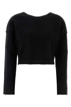 Max Mara Wool Blend Crespo Sweater - Black
