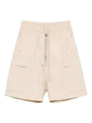 Rick Owens Cargobela Cotton Blend Cargo Shorts