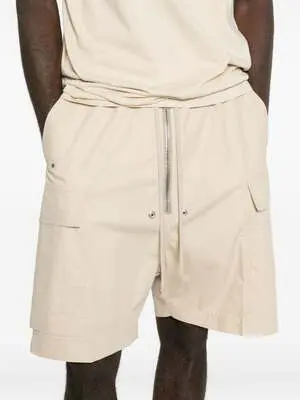 Rick Owens Cargobela Cotton Blend Cargo Shorts