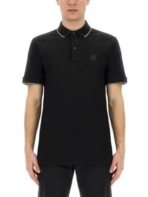 BOSS Polo With Logo - Black
