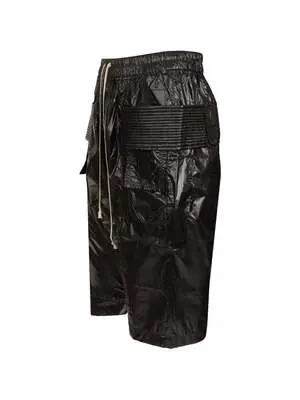 Rick Owens Creatch Cargo Shorts - Black
