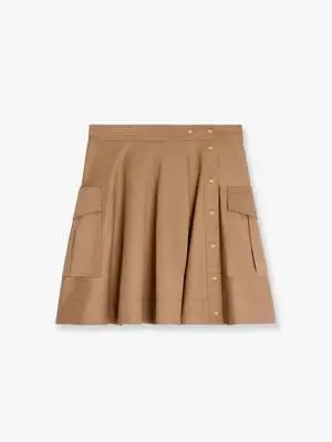 Celine Button Detailed Skirts