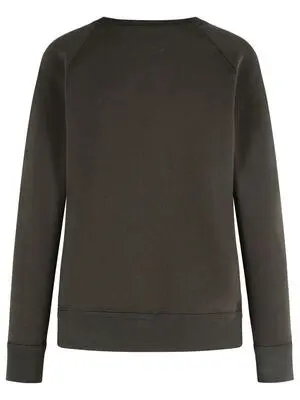 Isabel Marant Étoile Millyny" Cotton Blend Sweatshirt With Contrast Logo - Black